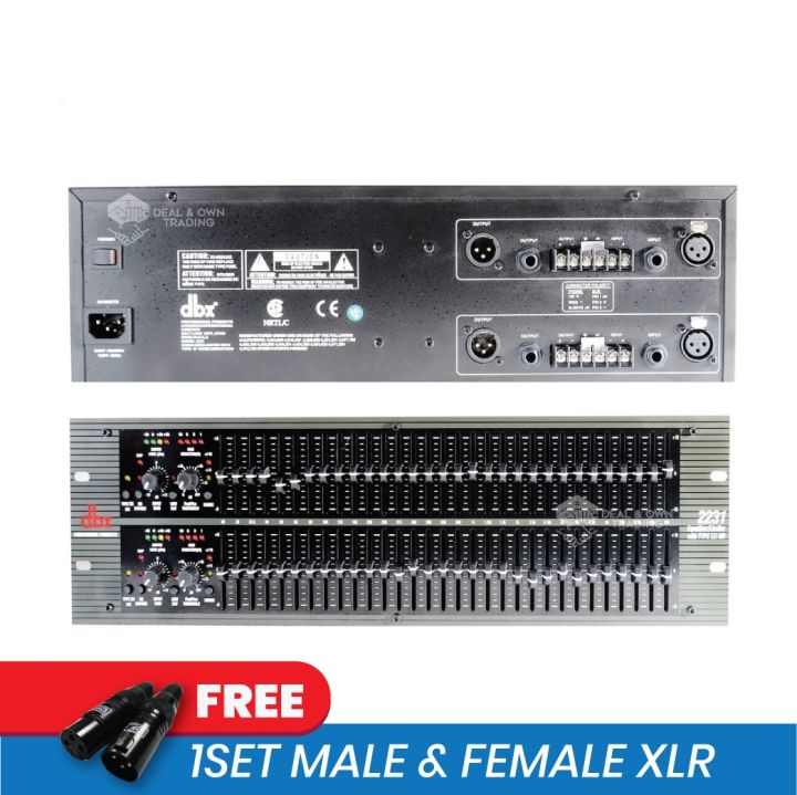 DBX 2231 Graphic Equalizer/Limiter with Type III™ (OEM) | Lazada PH