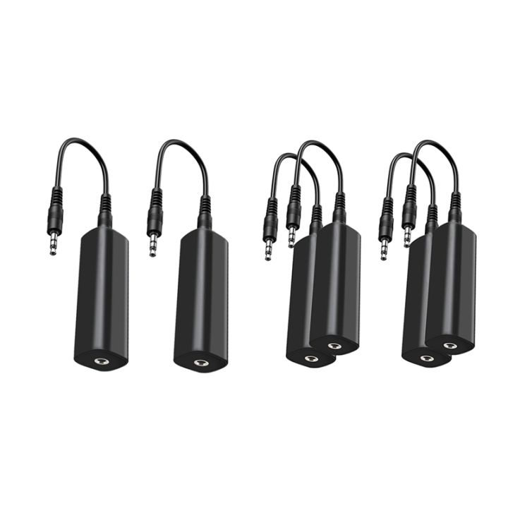 Home Subwoofer 2X Stereo Ground Loop Isolator 3.5mm To XLR Audio ...