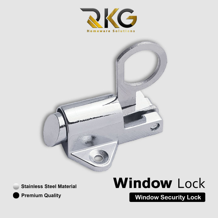 Spring Knip Silver l Slot Jendela Kodok l Grendel l Knife l Tip Top ...