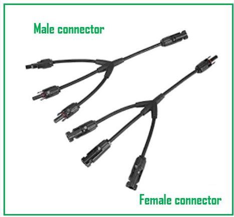 Mc4 3 WAY Connectors male and female | Lazada