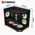 YGT 420D/420B Seaview PC Case With ARGB Lighting Tempered Glass Gaming ...