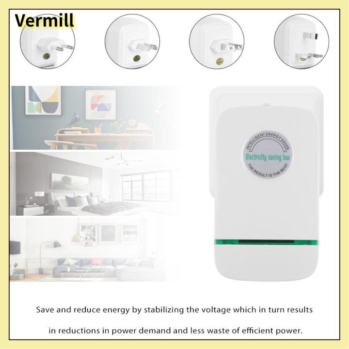 VERMILL Efficient Smart Socket Stable Voltage Saver Power Device Energy ...