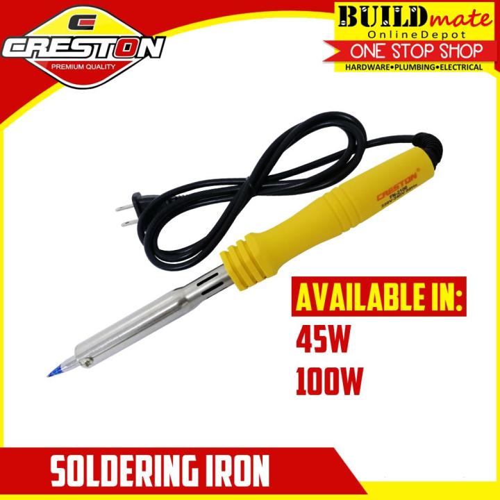 CRESTON Soldering Iron 45W / 100W •BUILDMATE• | Lazada PH