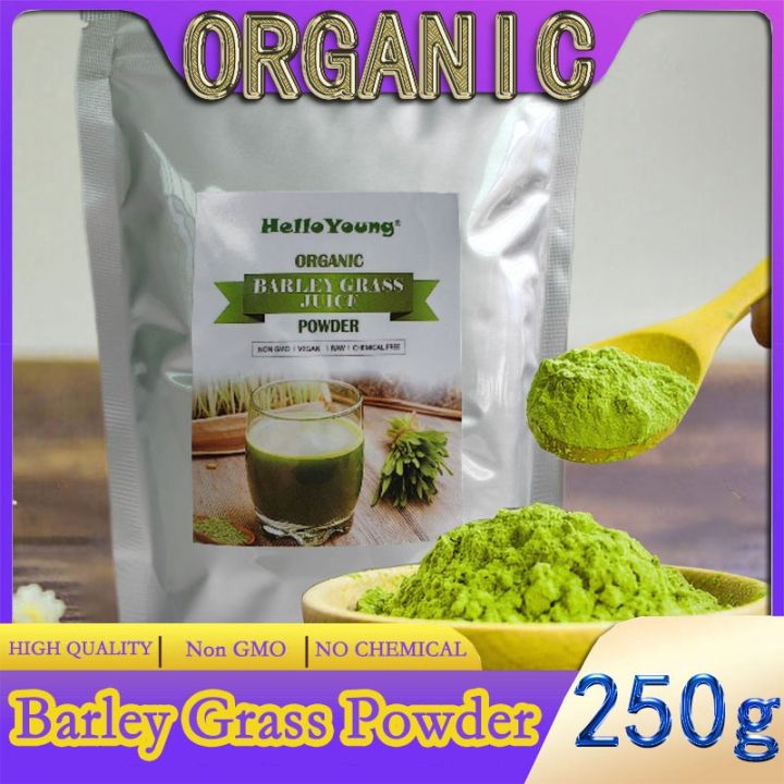 Barley grass official store Organic Barley Grass Powder original 250g ...