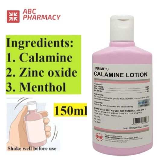 PRIME Calamine Lotion 150ml (EXP06/28) | Lazada