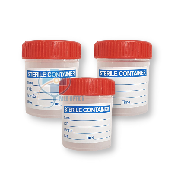 Specimen Bottle 60 ml STERILE / 60ml Sterile Container PP Mat ...