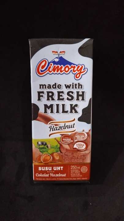 CIMORY UHT FRESH MILK RASA HAZELNUT 250ML | Lazada Indonesia