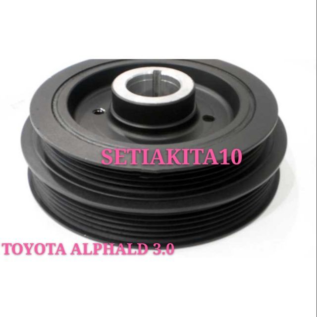 TOYOTA ESTIMA 3.0CC MCR30 HARRIER 3.0 MCU10 MCU30 TOYOTA ALPHARD 3.0 MNH10 CRANK SHAFT PULLY ...