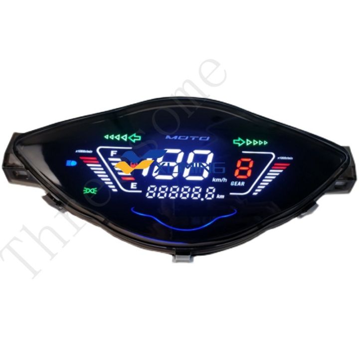Xuming Honda Wave 100 100r 110r Meter Digital Full Led Speedometer ...