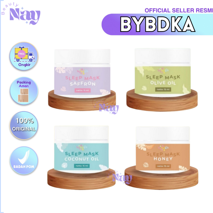 SLEEPING MASK BYBDKA WASH OF MASK SLEEPINGMASK MASKER BY BDKA SAFFRON ...