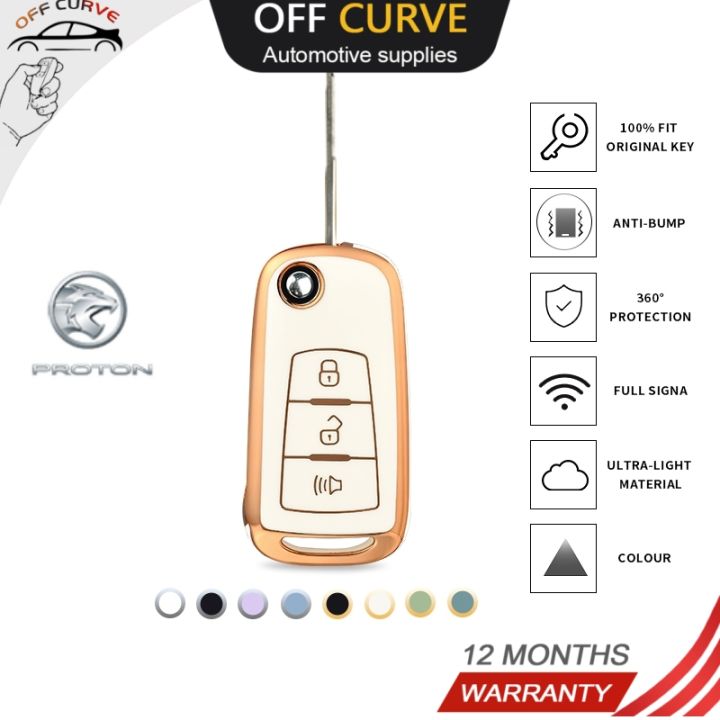 PROTON SAGA VVT PERSONA IRIZ PREVE Key Cover Case Remote Car Key Cover ...