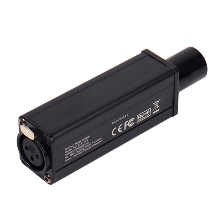 【SKL】-XLR Audio Noise Isolator Balanced Audio Common Ground Current ...