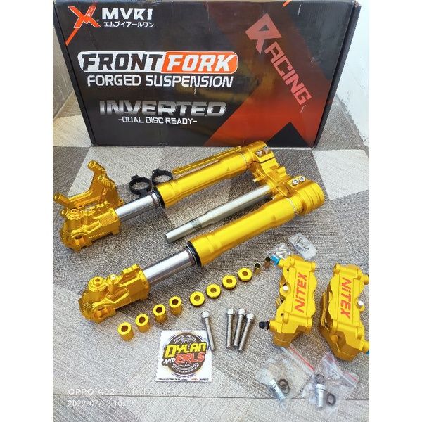 MVR1 INVERTED FRONT SHOCK DUAL DISC READY FORGED SUSPENSION FOR SNIPER ...