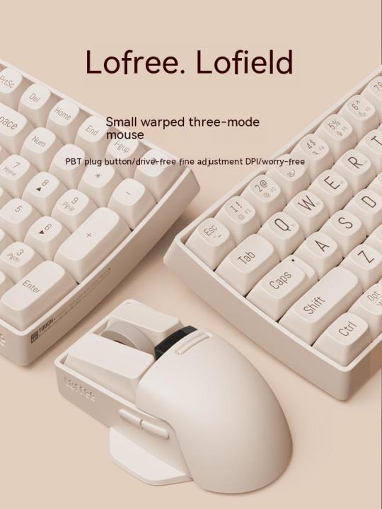 LZD Original Lofree Touch PBT Wireless Mouse OLED Screen PAW 3805 ...