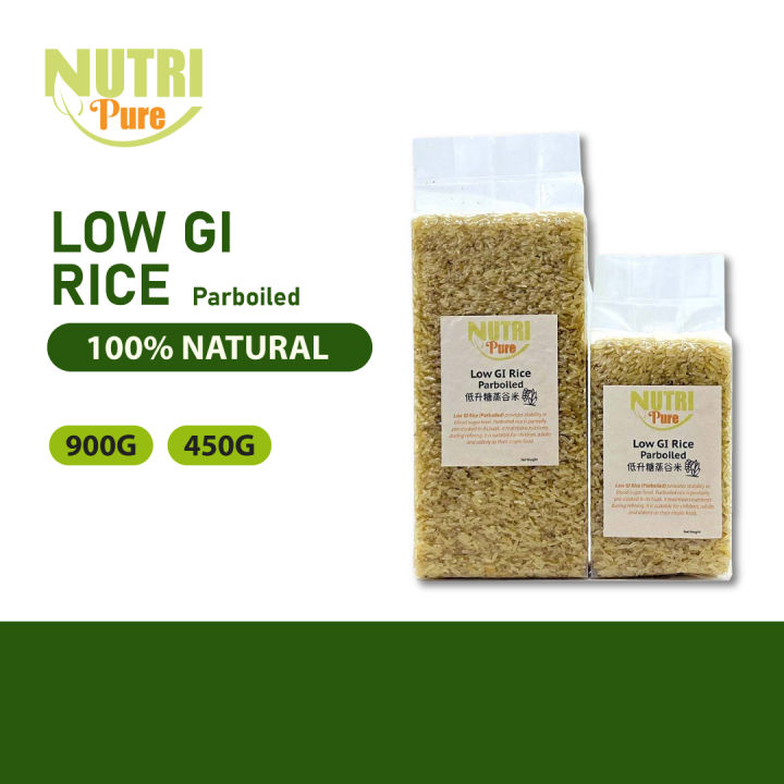 Nutri Pure Low GI Rice (Parboiled) | 低升糖蒸谷米 | Lazada