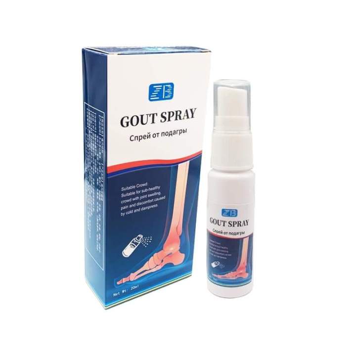 Gout Spray Treatment Gout Cause Waist Shoulder Leg Joint pain ointment ...