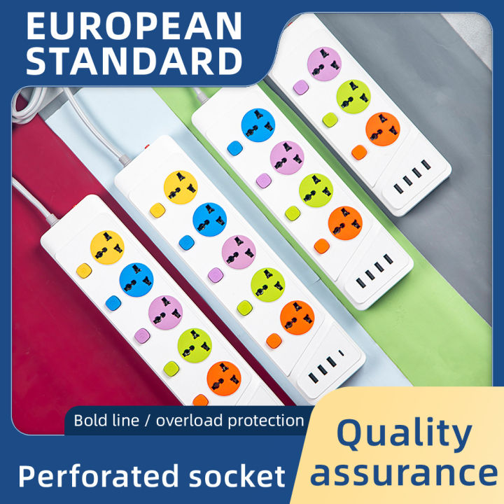 With Cord With Overload Overload Protector USB-C Port Charging ...