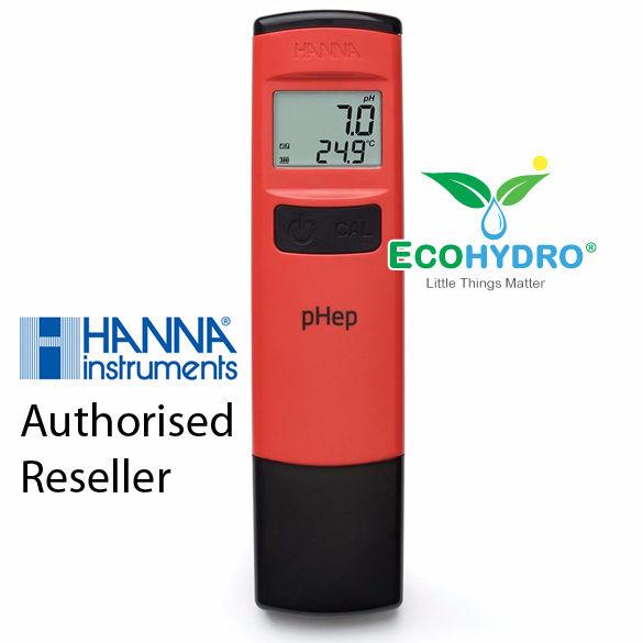 ORIGINAL! Hanna Instruments pH Tester HI98107 pH Meter hydroponics ...