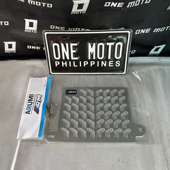 ARM ALUMINUM RADIATOR COVER (NMax v1 v2 / Aerox v1 v2) | Lazada PH