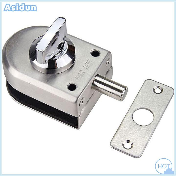 ASIDUN 304 Stainless Steel Anti-Theft Keyless Gate Floor Latch Single ...