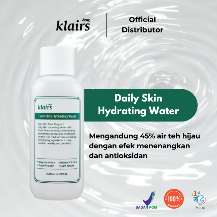 Dear Klairs Daily Skin Hydrating Water 500ml | Lazada Indonesia