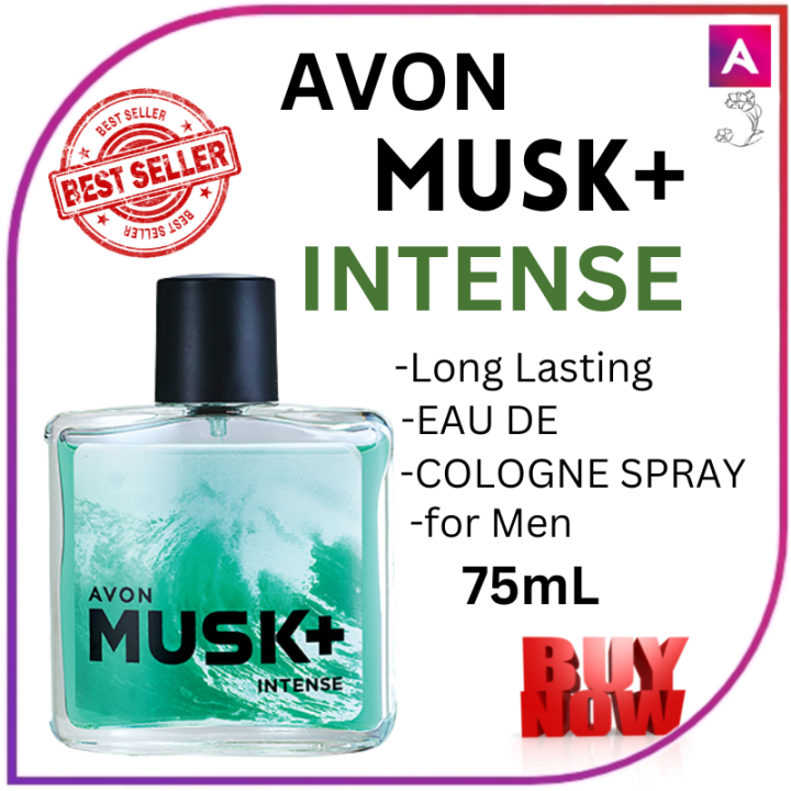 AVON MUSK+ Perfume for Men ( INTENSE- AIR- VULCAIN- INSTINCT- FREEZE ...