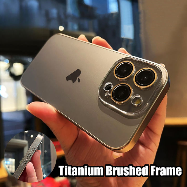 CrashStar Titanium Brushed Side Matte Hard Shockproof Phone Case With ...