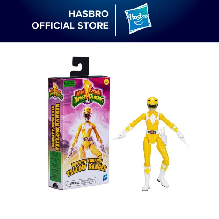 Power Rangers Mighty Morphin Yellow Ranger Action Figure, 6-Inch | Lazada