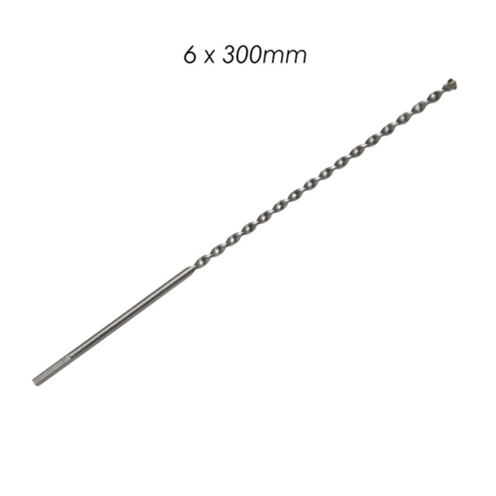300mm Long Masonry Concrete Impact Drill Bit Triangle Shank 6 8 10 12mm ...