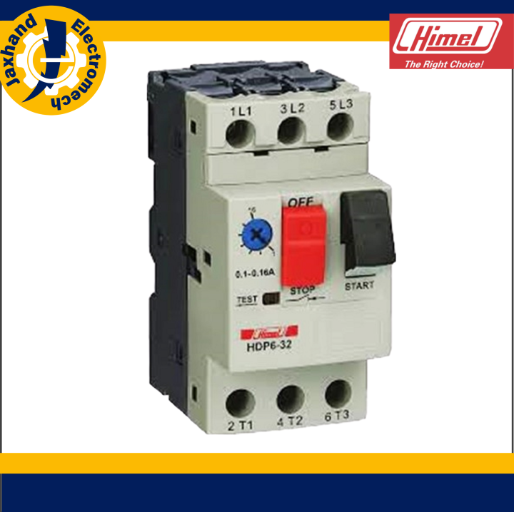 Himel Motor Circuit Breaker HDP6 9A - 14A, 3kW-230V/240V || 5.5kW-400V ...