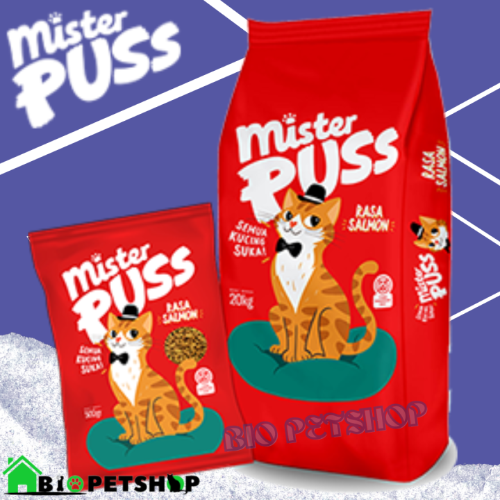 Mister Puss Salmon 500 gram Freshpack | Lazada Indonesia