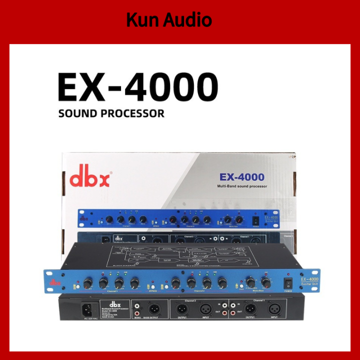 EX-4000 Gain Processor for Professional Audio Aural Exciter Type/tested ...