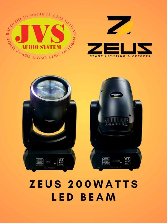 Zeus Beam 200 Watts LED Beam | Lazada PH