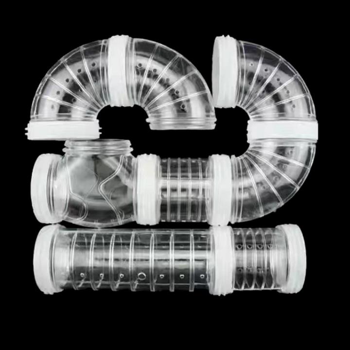 Clear Tunnel Tube Track Clear DIY Toy for Small Animal Mouse Tube ...