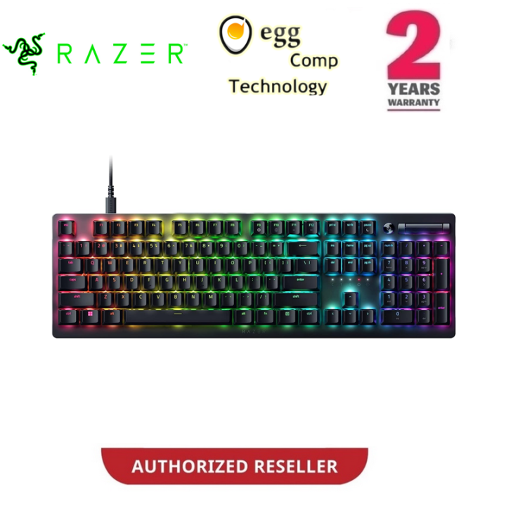 Razer DeathStalker V2 - Gaming Keyboard (Red Linear Switch, Hyperspeed ...