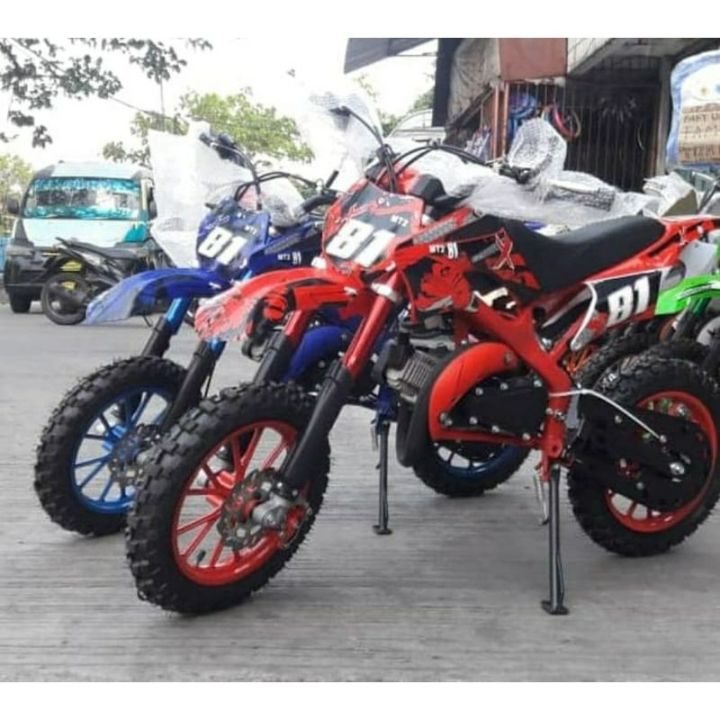 Motor bensin Mini Trail New MT II 49cc 2tak | Lazada Indonesia