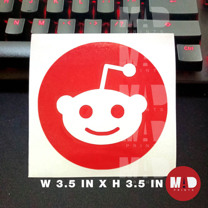 Reddit Logo Icon Waterproof Decal Sticker | Lazada PH
