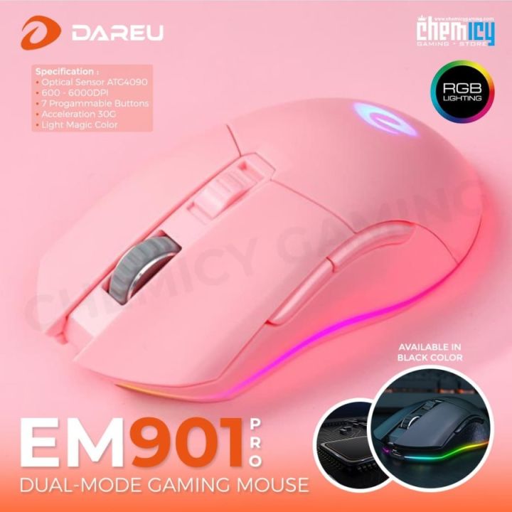 Dareu EM901 Pro Wireless Gaming Mouse | Lazada Indonesia