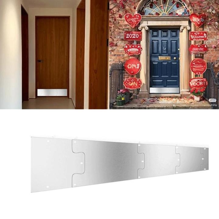 Scratch Resistant Door Kicks Plate for Home and Business Use Featuring ...