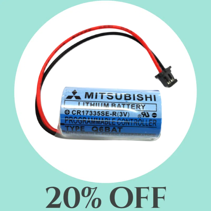 Pin lithium mới Pin Mitsubishi Q6BAT chính hãng Pin lithium 3V ...