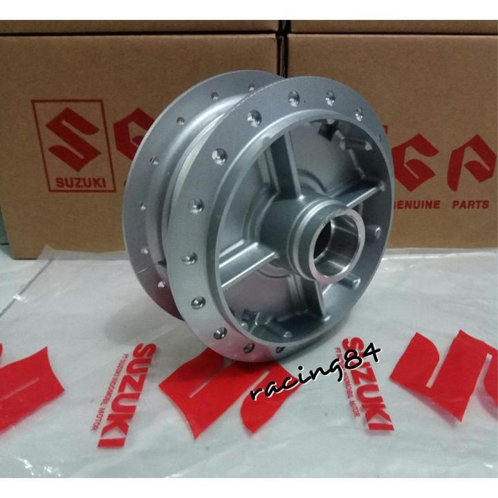 Tromol SMASH rear hub silver ORIGINAL SGP Suzuki BELAKANG | Lazada ...