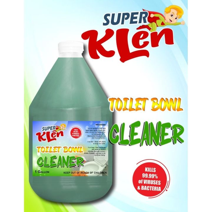 TOILET BOWL CLEANER ORIGINAL 1 GALLON TBC NON-ACID BASED FORMULATION ...