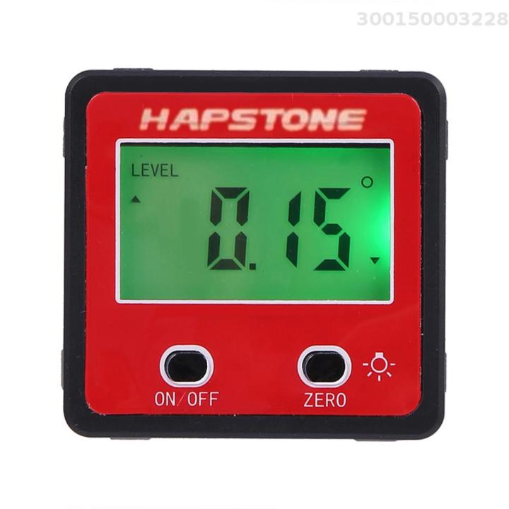 HAPSTONE Horizontal Angle Meter Digital Inclinometer Electronic Level ...