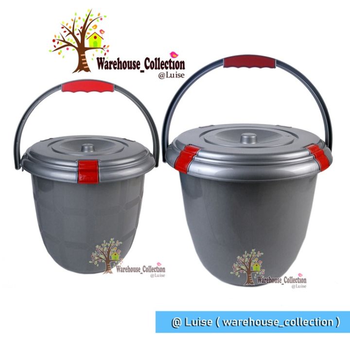 Ember Tutup Segel / Ember Plastik Ukuran Besar dan Sedang / Ember Cuci ...