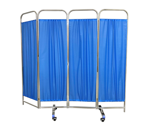 Hospital Folding Screen Panel 3 folds/4 folds, Divider, Color Blue ...