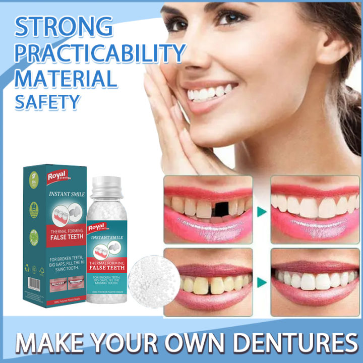 Moldable False Teeth temporary tooth repair teeth false teeth denture ...