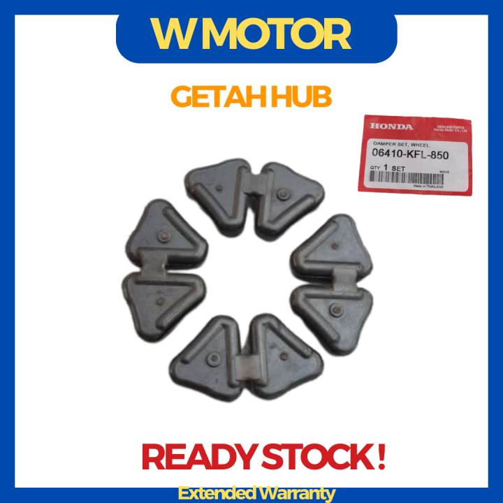 HONDA EX5 DREAM WAVE125 W100 W125 HUB RUBBER GETAH ORIGINAL HONDA 100% ...