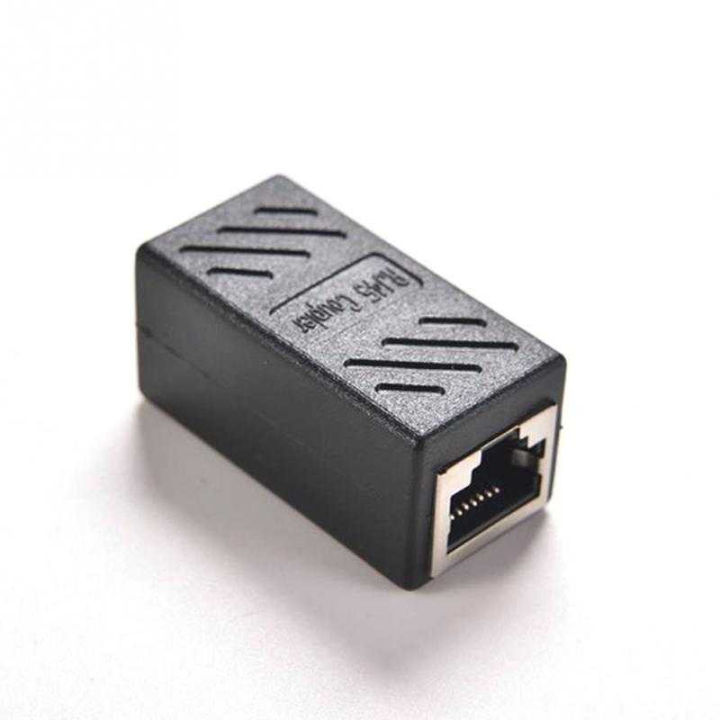 RJ45 Female to Female Cat6 Network LAN Extension Adapter Connector ...