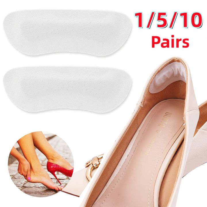 1/5/10 Pairs Heel Insoles Pads Patch Anti-wear Soft PU Cushion Feet ...