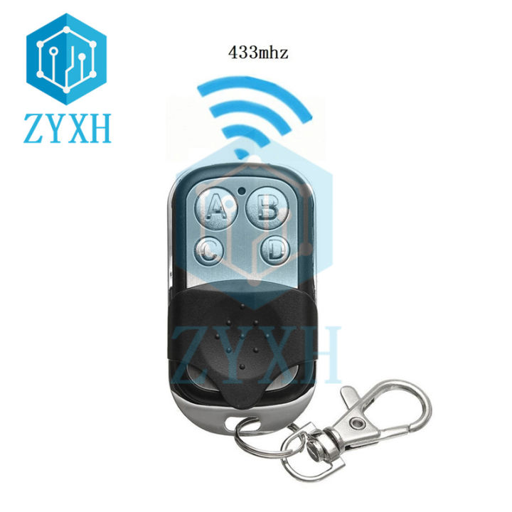 RF-433MHZ Copy Remote Controller 4 Buttons Remote Control Duplicator ...
